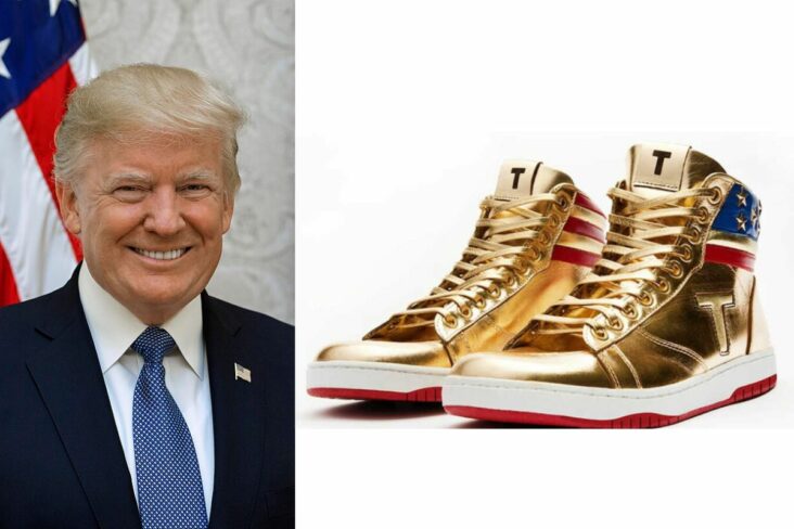 Donald Trump se lance dans la vente de baskets à 400 dollars : "The ...