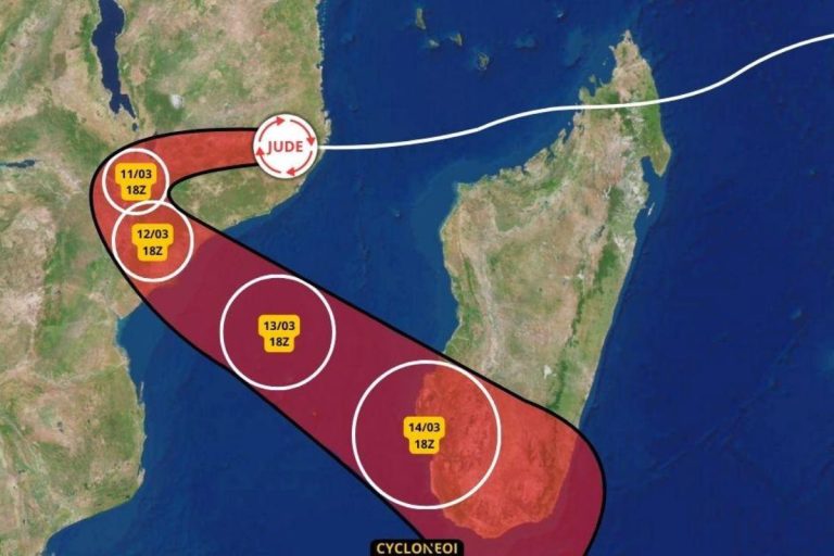 Le cyclone Jude frappe l'Afrique australe et menace Madagascar - Journal.re