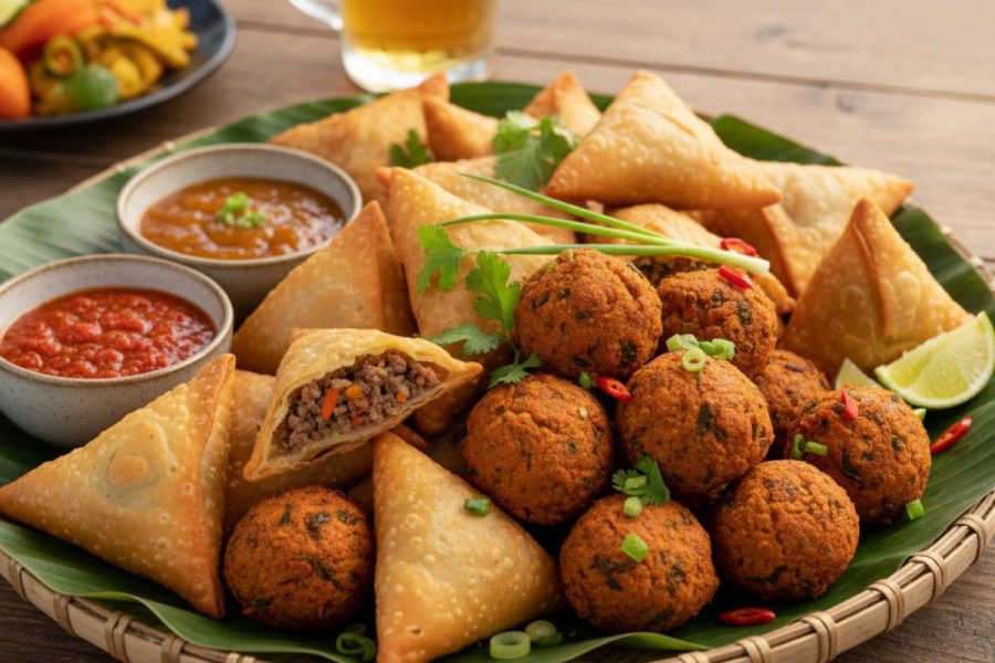 Samoussas et bonbons piments : l’incontournable duo de l’apéritif ...