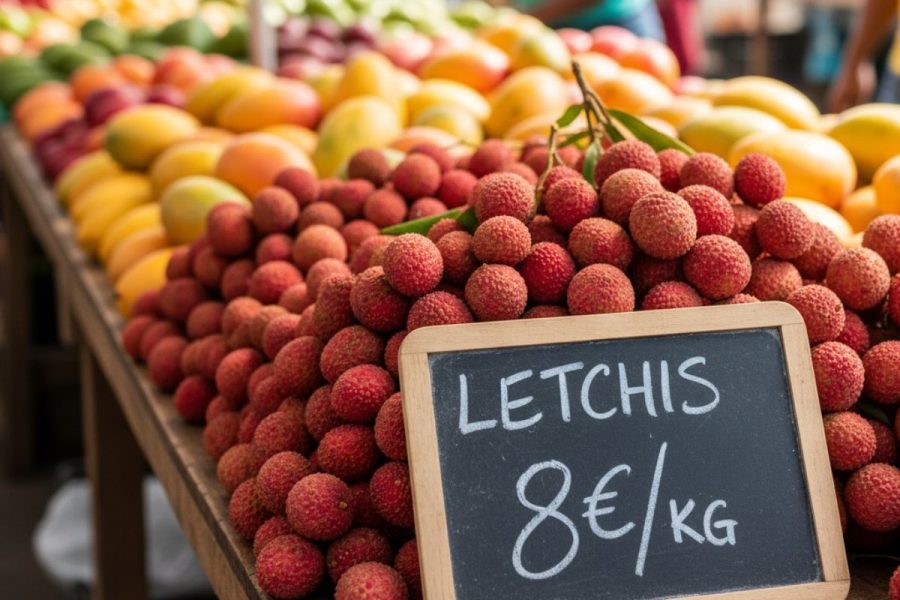Vie chère : Les premiers letchis et mangues arrivent sur les étals ...